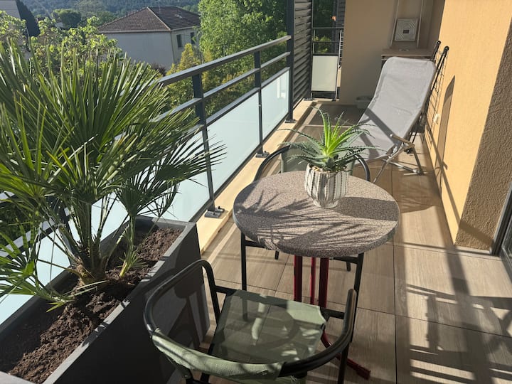 Joli T2 Climatisé Avec Terrasse Et Parking - Aix-en-Provence