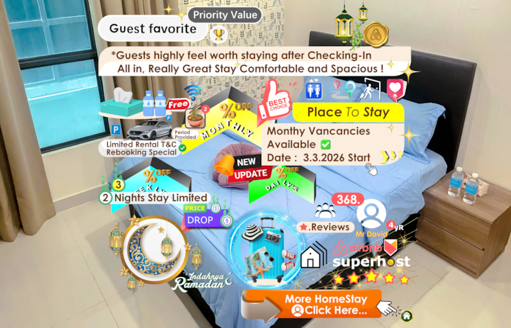 C.the Kozi Square Sweet-deal Nice Days Stay_3.➁ - Kuching