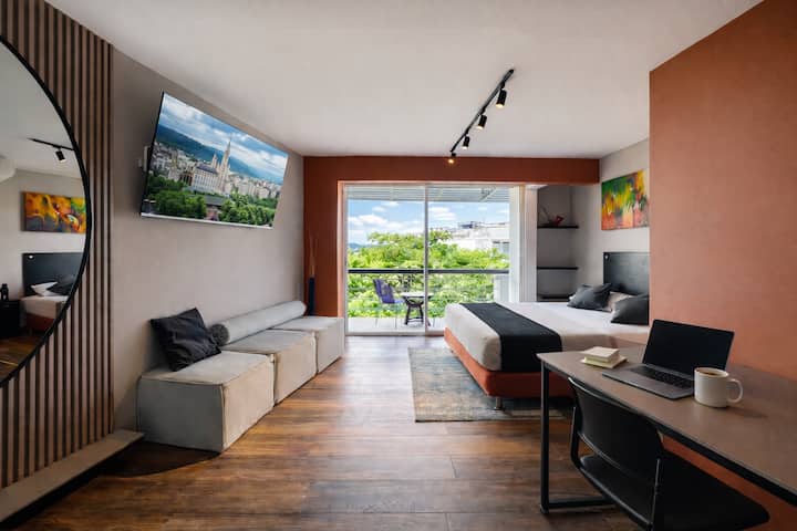 Amplio Apartamento Loft En Santa Monica, Cali - Cali