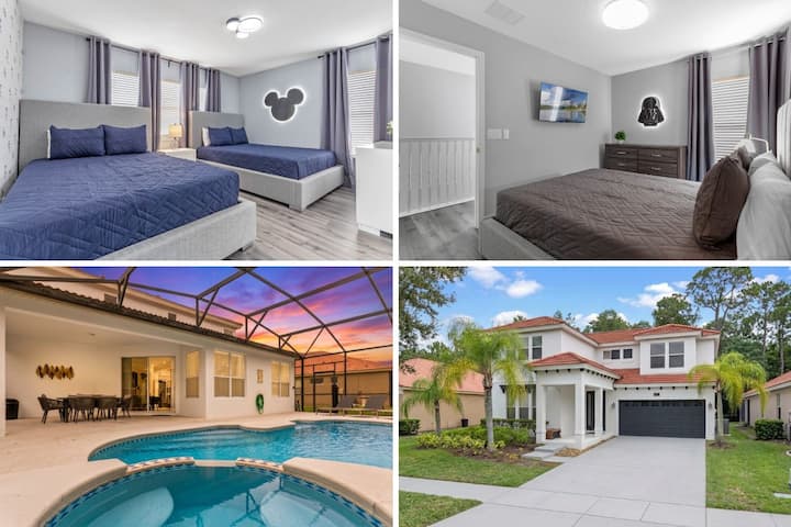Stylish Disney Escape | Private Pool And Jacuzzi! - Kissimmee