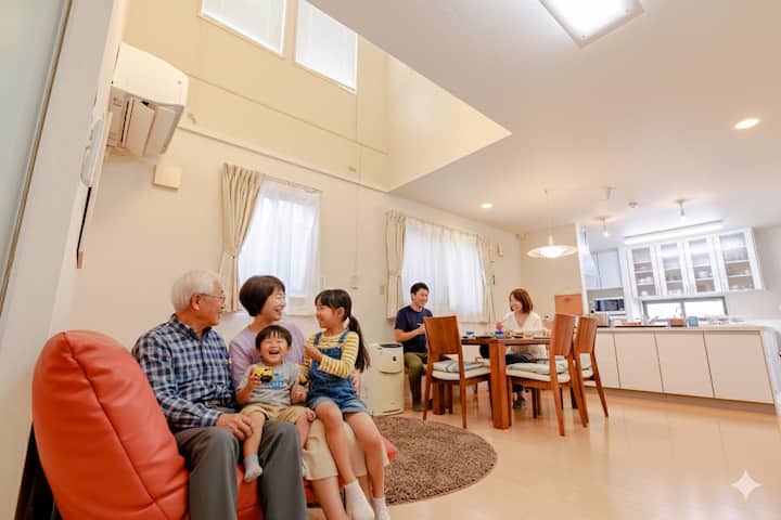 178㎡ 4br House/2 Living Rooms/direct Osaka&kyoto - Osaka