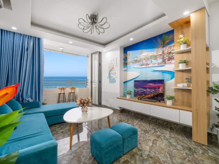 [Free Pickup]-muong Thanh Seaview 20 -  2 Bedrooms - Da Nang