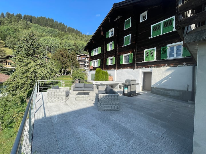 Grosses Ferienhaus Mit Charme & An Der Piste - Disentis