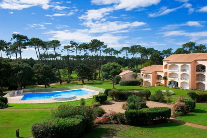 Appartement Avec Mezzanine, Piscine, Plage Et Golf - Moliets-et-Maa