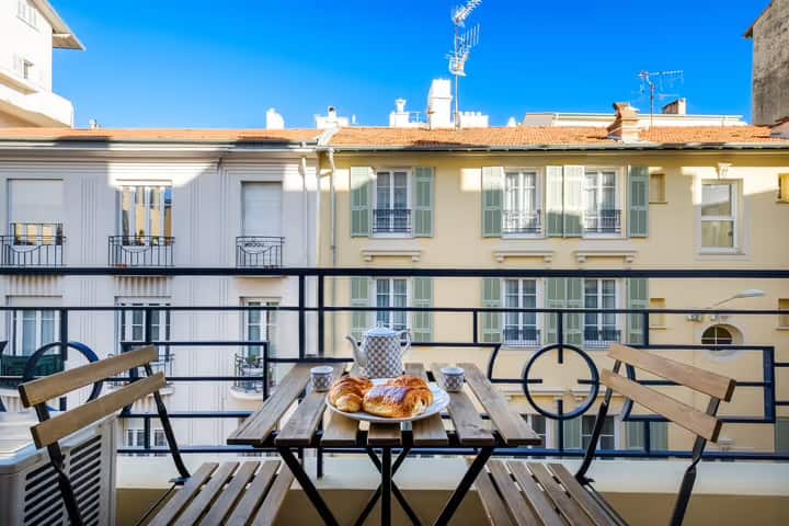Appartement 2 Rooms,sea View, Balcony,centre, Calm - 니스