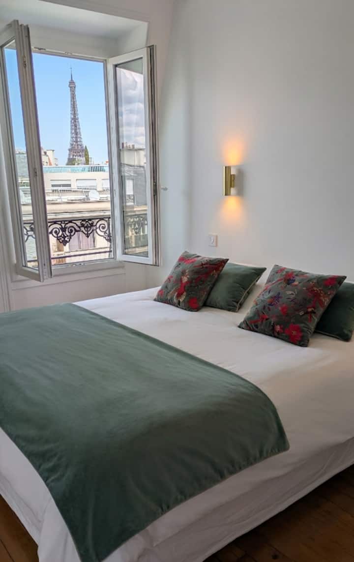 Appartement Familial Vue Tour Eiffel - París