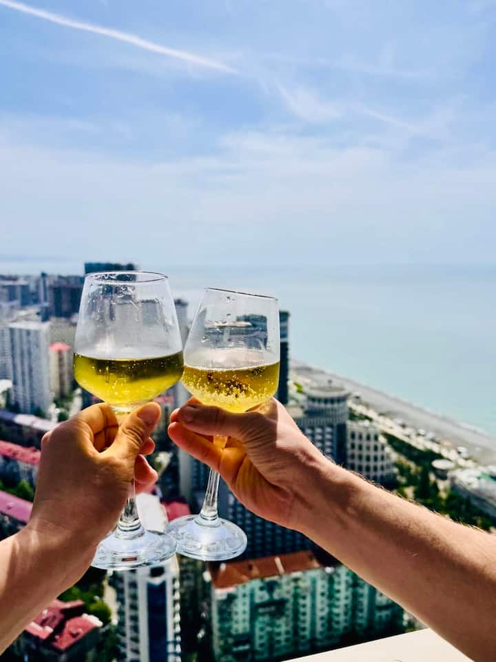 Penthouse Superior With Sea Sunsets- 43 Floor - Batumi