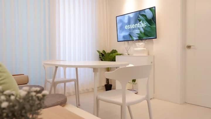 신축 203/3min To Seoul Stn/rooftop/elevator/명동/주차 - Seoul