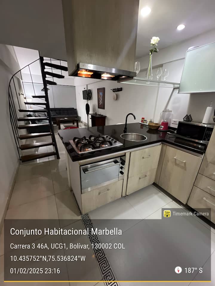 Loft En Primera Línea Al Mar - Cartagena