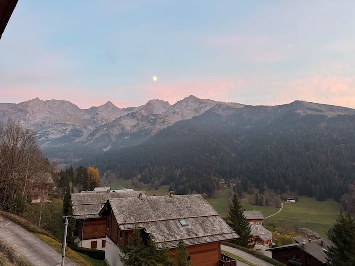 Superbe Demi-chalet De 5 Chambres - La Clusaz