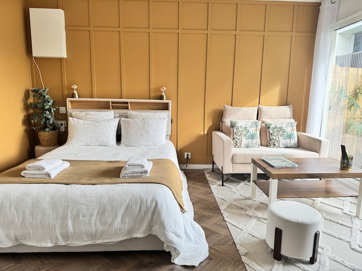 La Petite Oasis* Idéal Couple*10min Centre & Plage - Plage de Courseulles sur Mer