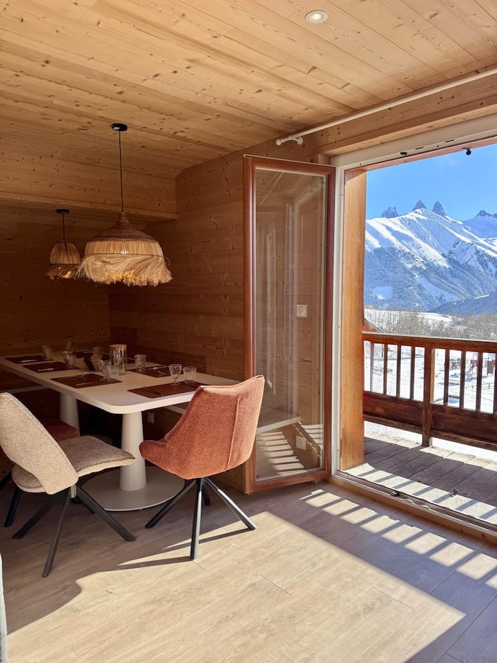 Vue Carte Postale, Appartement Bois Et Lumière - Saint-Jean-de-Maurienne