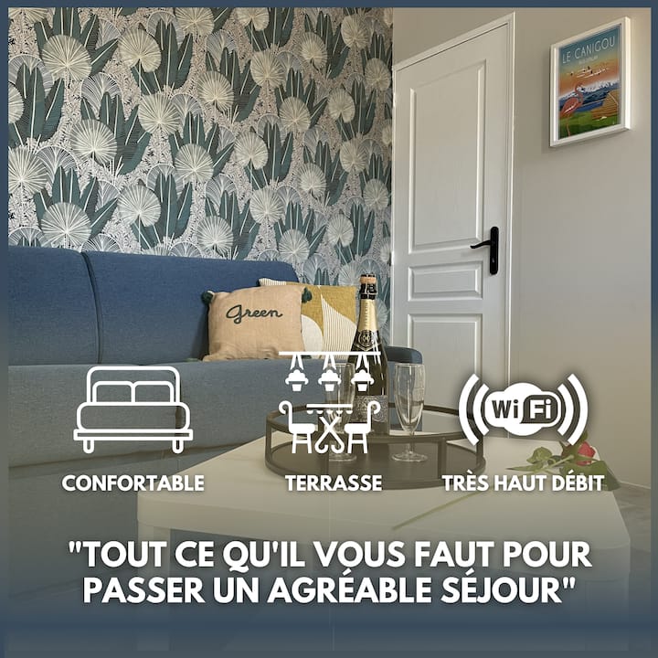 *Nid Catalan*climatisé*jardin*centre-ville*plage* - Perpignan