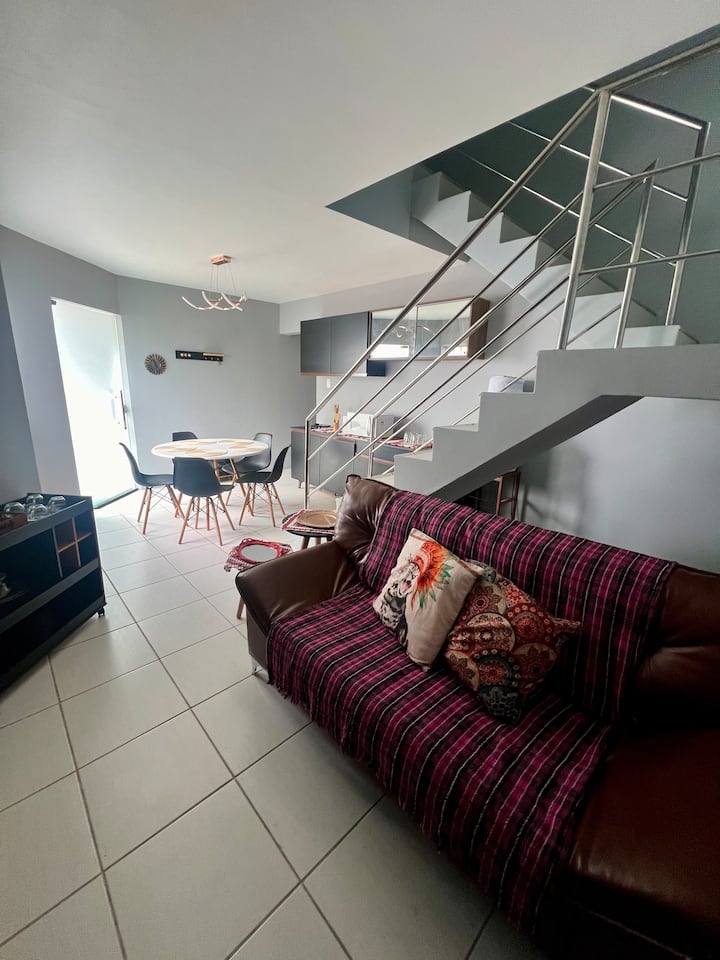 Duplex Garagem Arcond Nos Quartos Perto Do Centro - São João