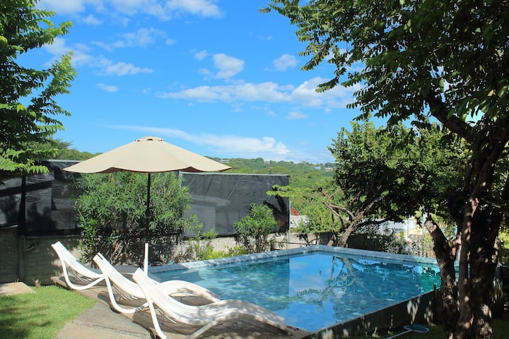 Modern Villa W/pool+wifi+ac @Surfcity El Sunzal - El Salvador