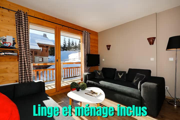 Vars Appt Cosy 6 Pers - Idéal Famille - Vars