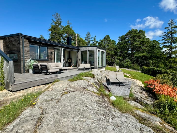 High-end Summerhouse At Larkollen - Moss