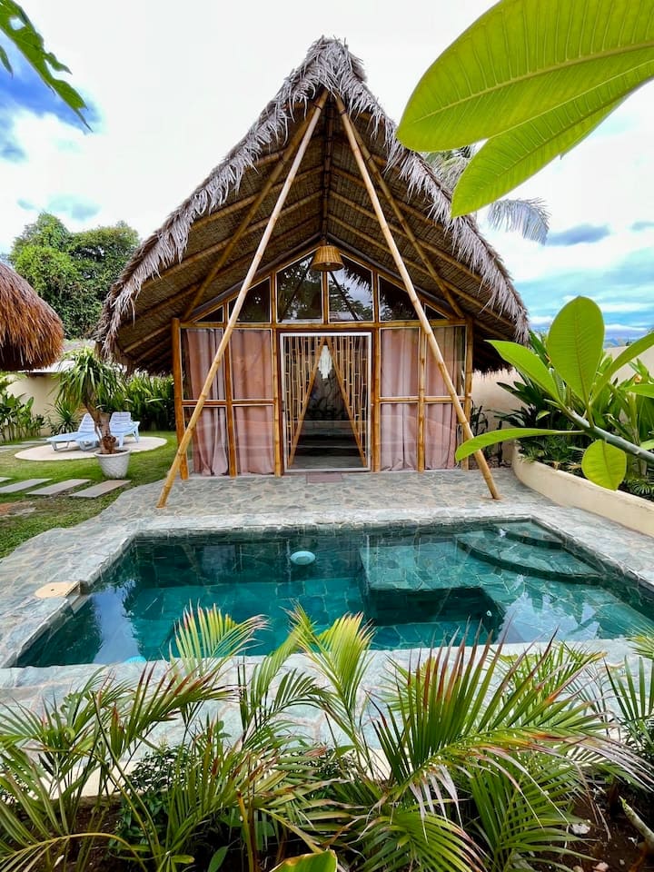 Unique Glasshouse W Private Pool - Moalboal