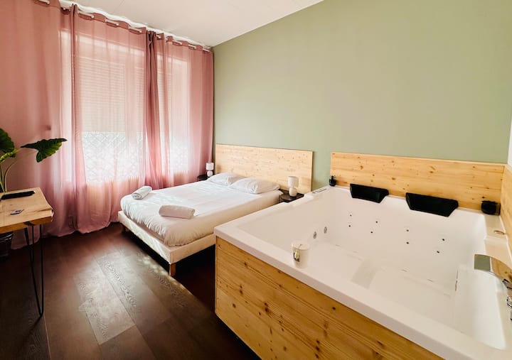 A0:  Jacuzzi Privé, Thermal/artem Grand Appart - Meurthe-et-Moselle