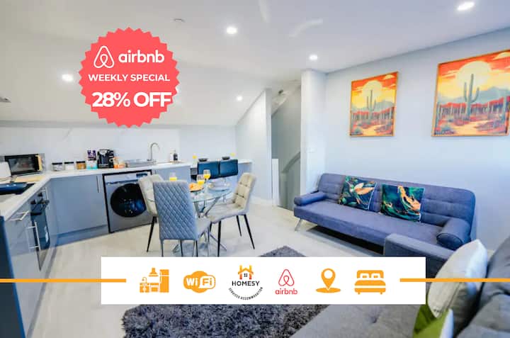 36%off|weeklysavings|business|parking|wifi|1bdr - Cardiff