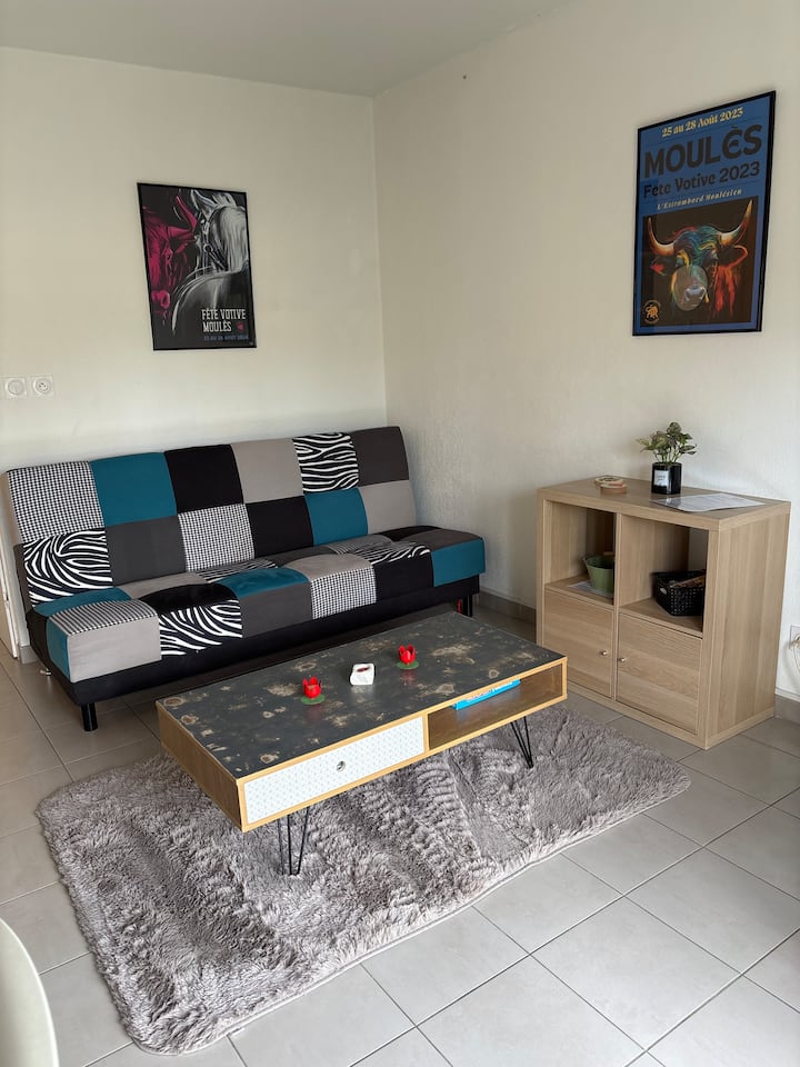 Entre Crau Et Camargue: T3 De 60m2 Avec Jardin * * - Paradou