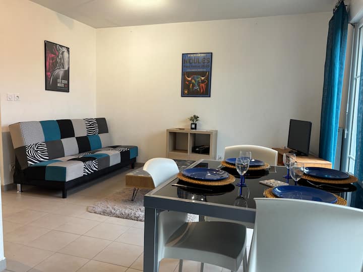 Entre Crau Et Camargue: T3 De 60m2 Avec Jardin * * - Maussane-les-Alpilles