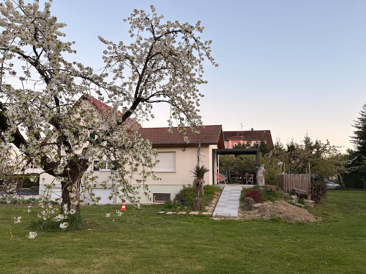 Au Calme, 5 Min Airport, Arrivée Flexible, Parking - EuroAirport Basel-Mulhouse-Freiburg (BSL)