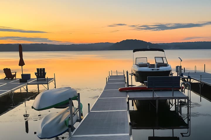 Saratoga Lake - Hottub Dock Garagegameroom&firepit - Saratoga Springs, NY