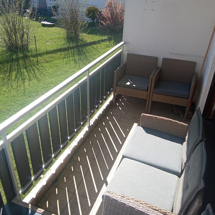 Direct Booking, No Activation Necessary. Balcony - Bad Liebenzell