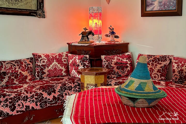 Casa Olea Vista | Maison Calme Avec Jardin Privé - Chefchaouen