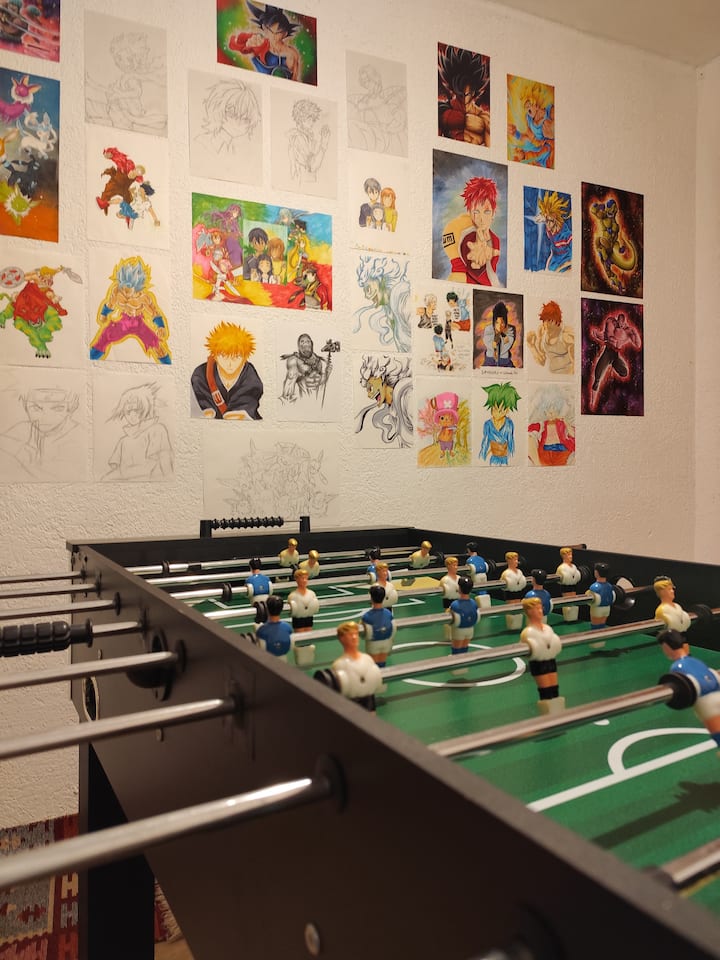 65qm Appartement-innenhof - Netflix-gameroom-wlan - Hannover