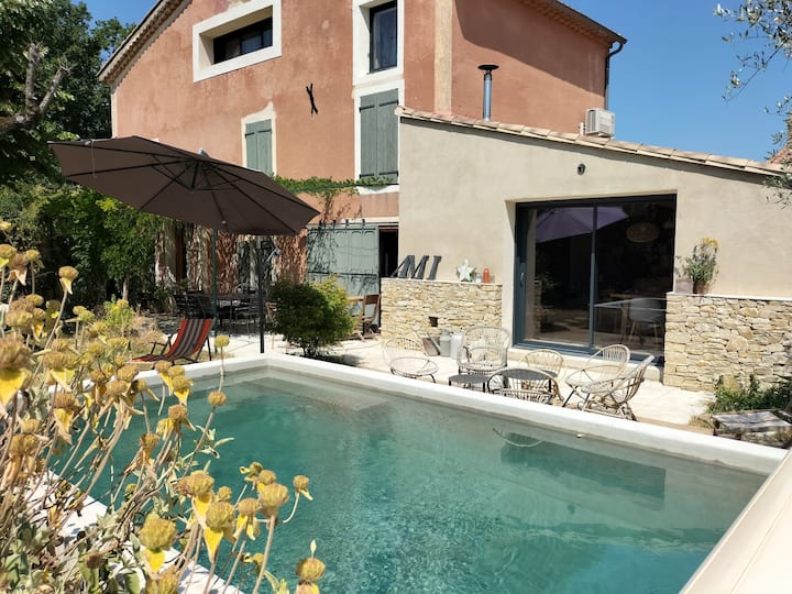 Charmante Maison Avec Piscine (à La Semaine) - Nyons