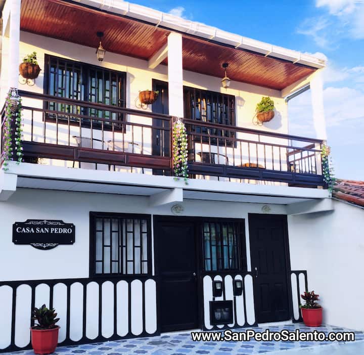 20 Personas - Sanpedro Salento - 6 Habitaciones - Salento, Colombia
