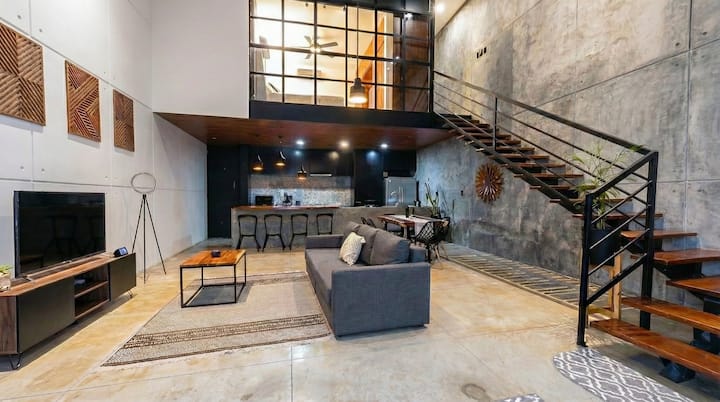 Design Loft North Merida | Pool + 400 Mbps Wifi - Mérida