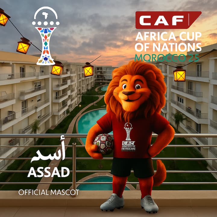 Magnifique Appart Vue Piscine, 5 Min De La Plage - Bouznika