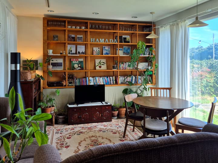 제주 서귀포 포구마을 귤나무와 수국이 있는 아늑한 독채 시골집/침실3/거실과마당/최대 6인 - Seogwipo-si