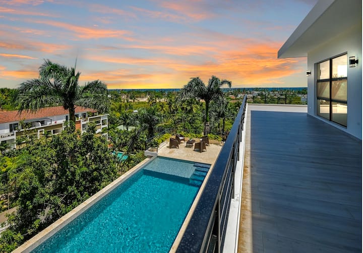 ®{Beach & Mountain Villa}@terrenas+pool+bbq+6br - Dominique