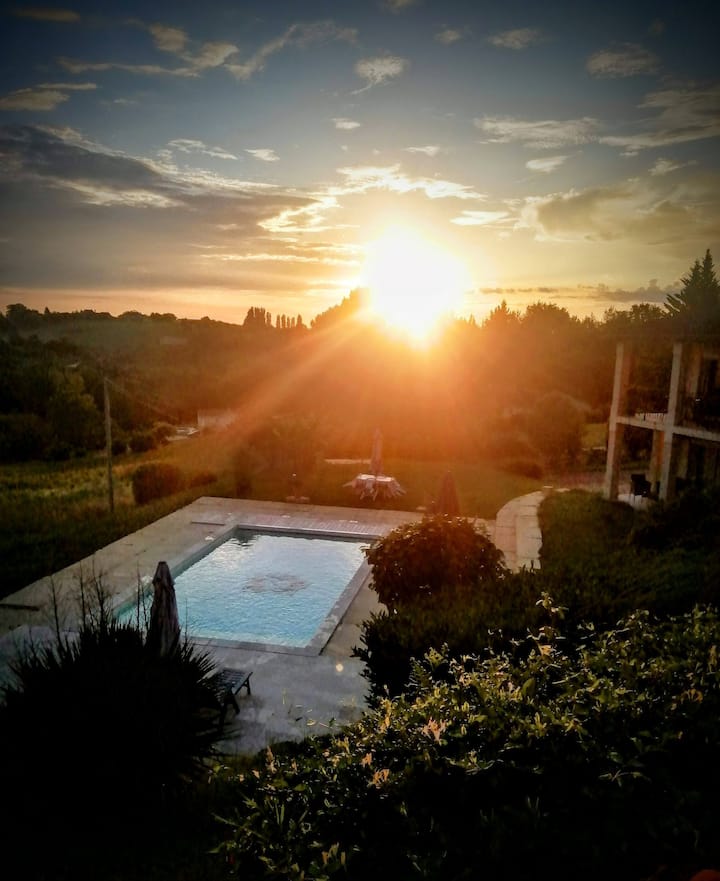 Gîte Proche De Sarlat En Rdc Avec Piscine Chauffée - Sarlat-la-Canéda