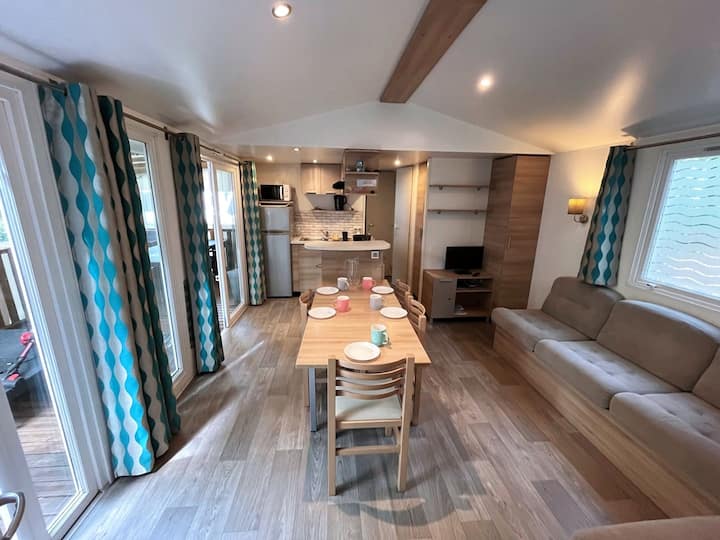 Mobile Home Calme 300 M Plage. 4 Velos
Camping 4*. - Saint-Brevin-les-Pins