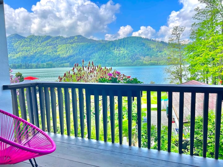 Ferienwohnung Strandbad - Alpen Popart Am See - Bad Feilnbach