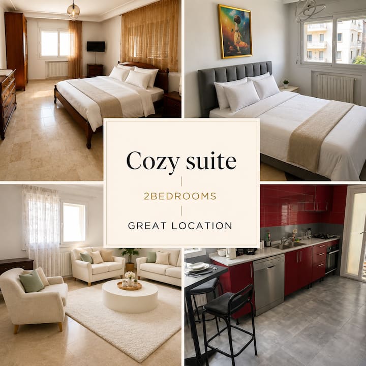 Marsa Serenity – 2 Bed 2 Bath Apartment - Tunisie
