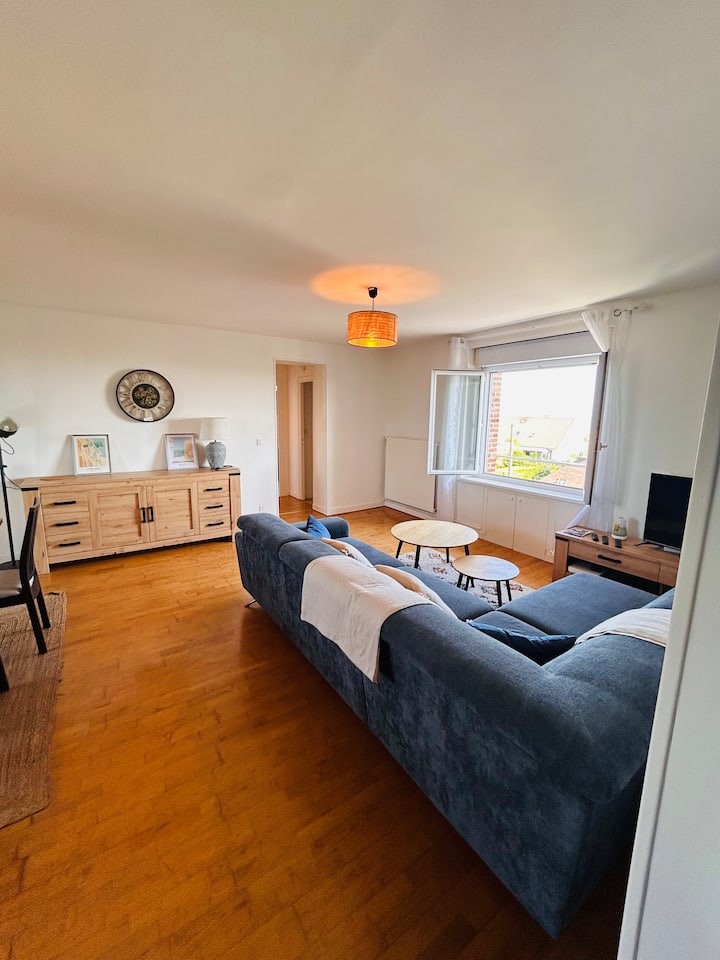 L’horizon Bleu – Ouistreham, 6 Pers à 200m Mer - Ouistreham