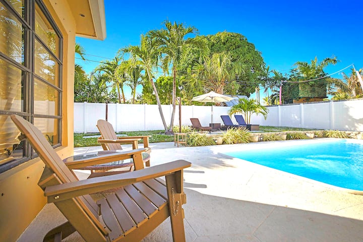 5 Minutes From Fau | De Mena Estates (Heated Pool) - 博卡拉頓