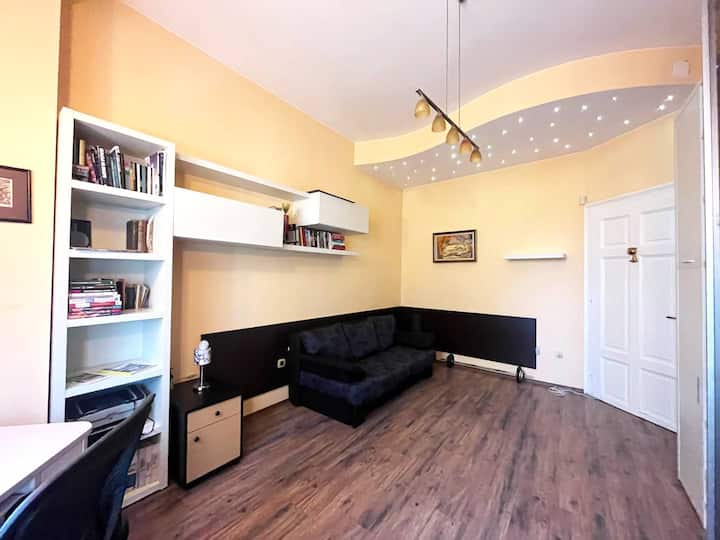 107m2 Central Sofia Apt - Workspace & Full Kitchen - Sofia
