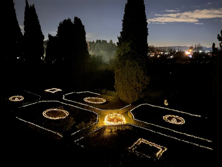 Piscina Parco Feste/eventi In La_villa_delle_rose - Lecco