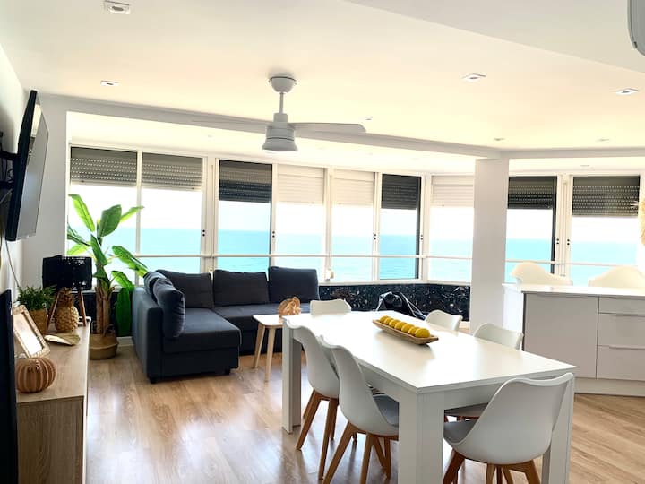 Duplex Familias Primera Línea De Playa - Gandia