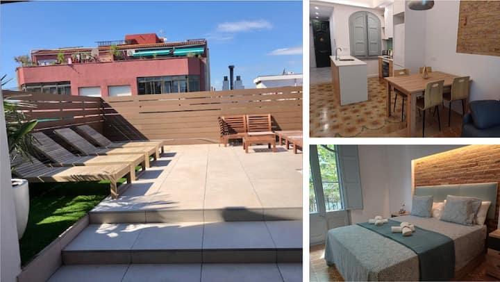 Lv22 Capacidad 5 Personas En Poblenou, Cerca Playa - Barcelona