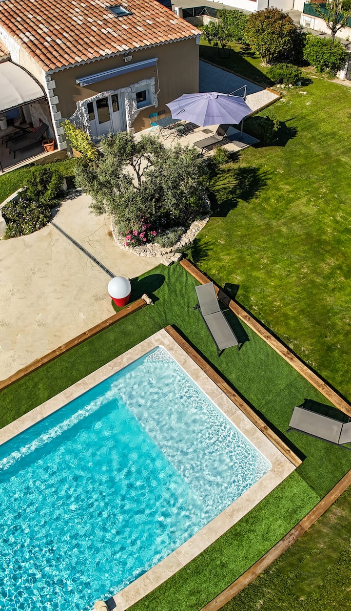 Le Petit Valexiane Piscine Et Jardin - Graveson