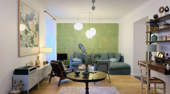 ÉLégant Appartement 2 Chambres-centre Ville/marché - Bastia