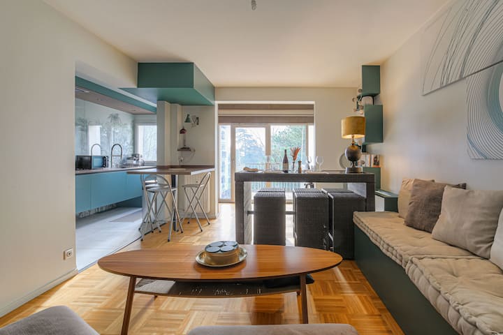 Cosy Aux Portes De Lyon | Parking |Calme | Balcon - Tassin-la-Demi-Lune